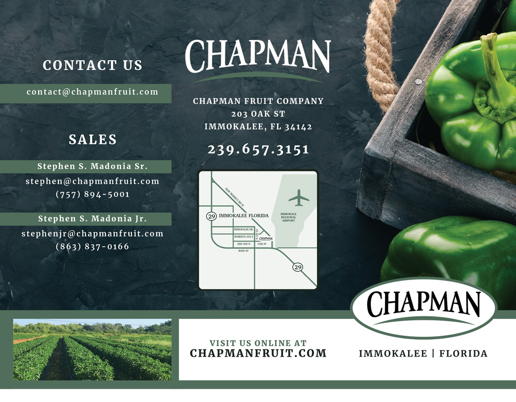 Chapman Fruit Company – Savannah's Portfolio
